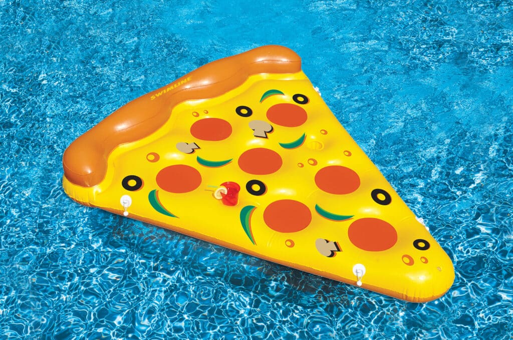 Swimline 90645 Pool Pizza Slice Raft - Shop Valley Pool & Spa - Floats ...