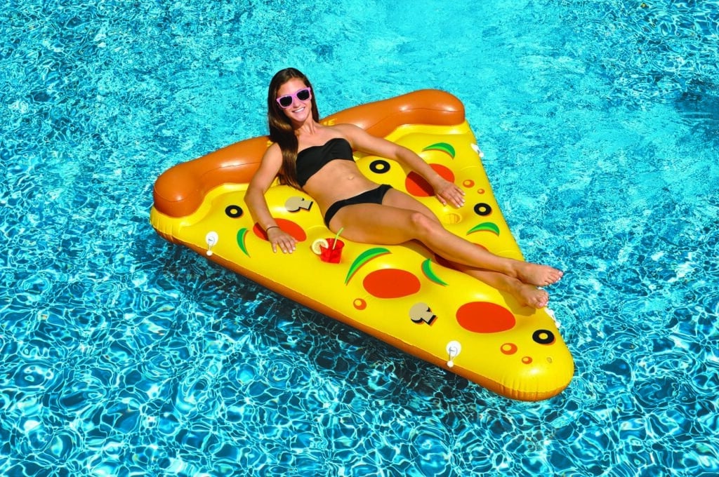 Swimline 90645 Pool Pizza Slice Raft - Shop Valley Pool & Spa - Floats, Rafts, + Tubes, Games ...