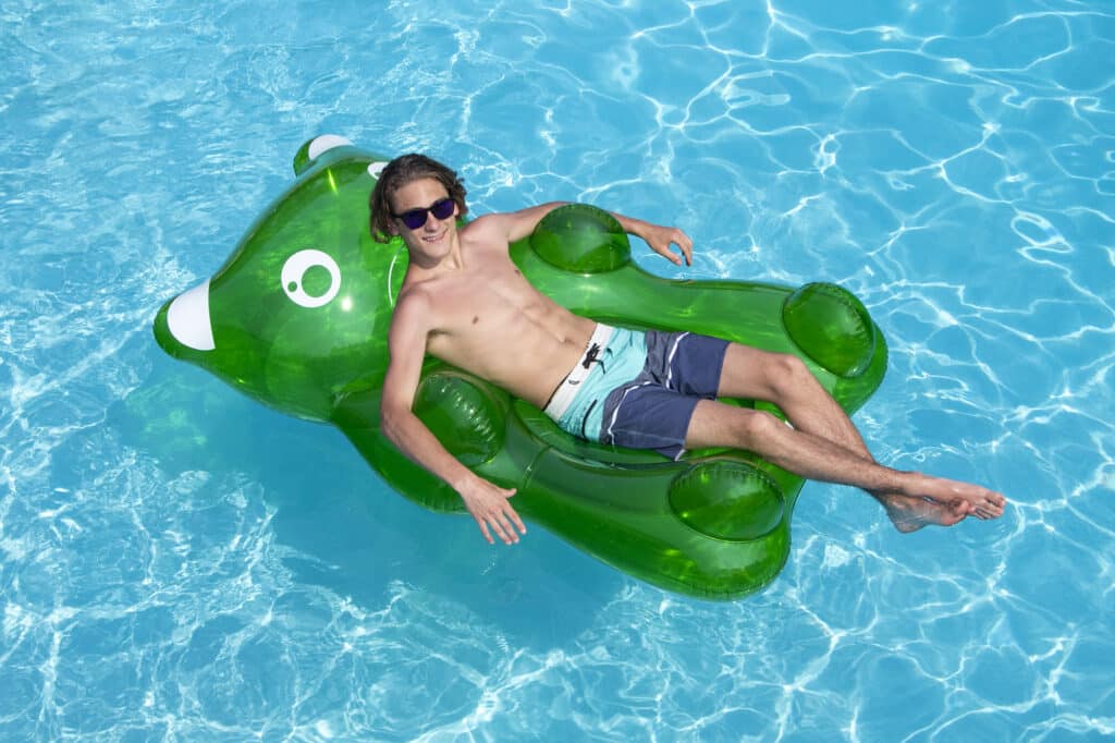 Swimline 90748 Gummy Bear Float - Blue, Green, or Purple - Shop Valley Pool & Spa - Floats ...