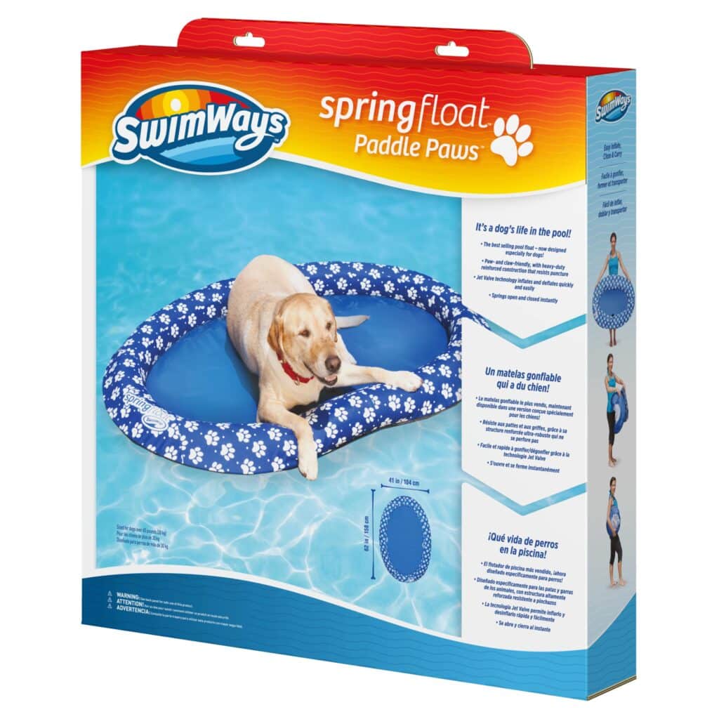 Spin Master 6038954 Spring Float Paddle Paws - Large - Shop Valley Pool ...