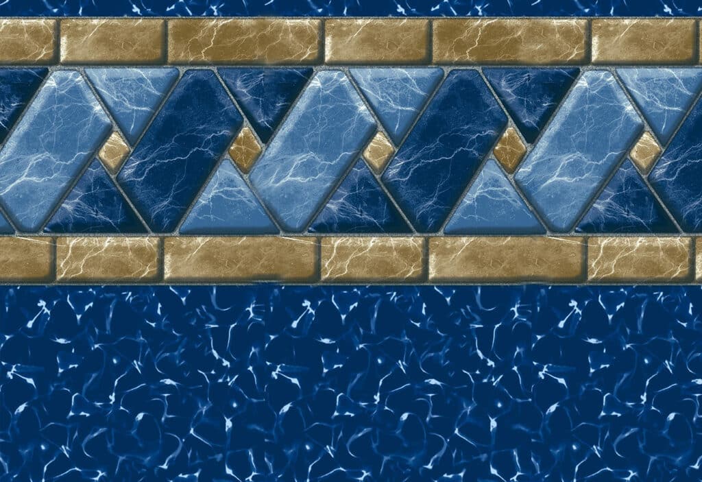 GLI Lakeview Tile Unibead Aboveground Swimming Pool Liner - Shop Valley ...