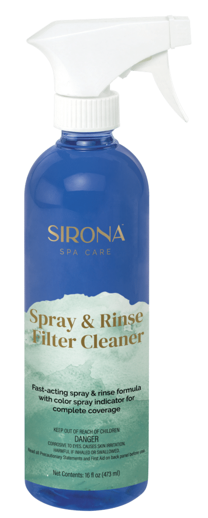 Sirona Spray & Rinse Filter Cleaner - 16OZ - Shop Valley Pool & Spa ...