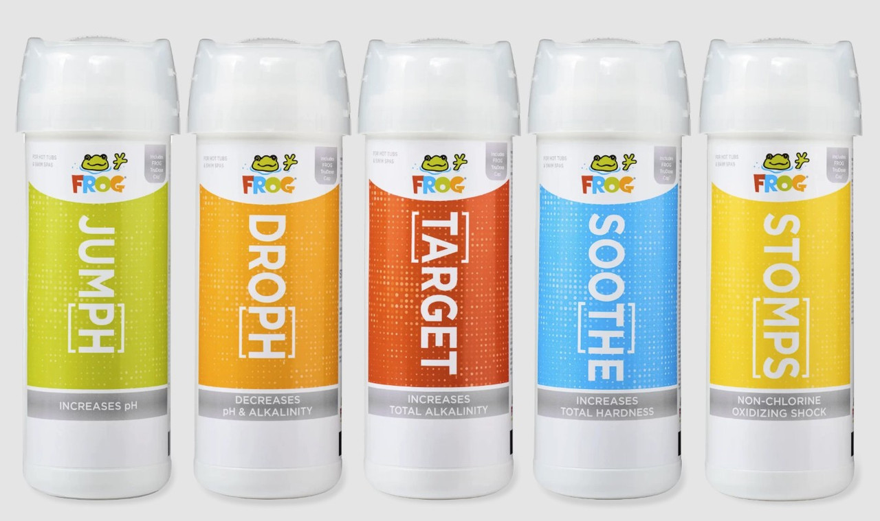 FROG Spa Balancing Basics Kit - Shop Valley Pool & Spa - Spa Chemicals ...